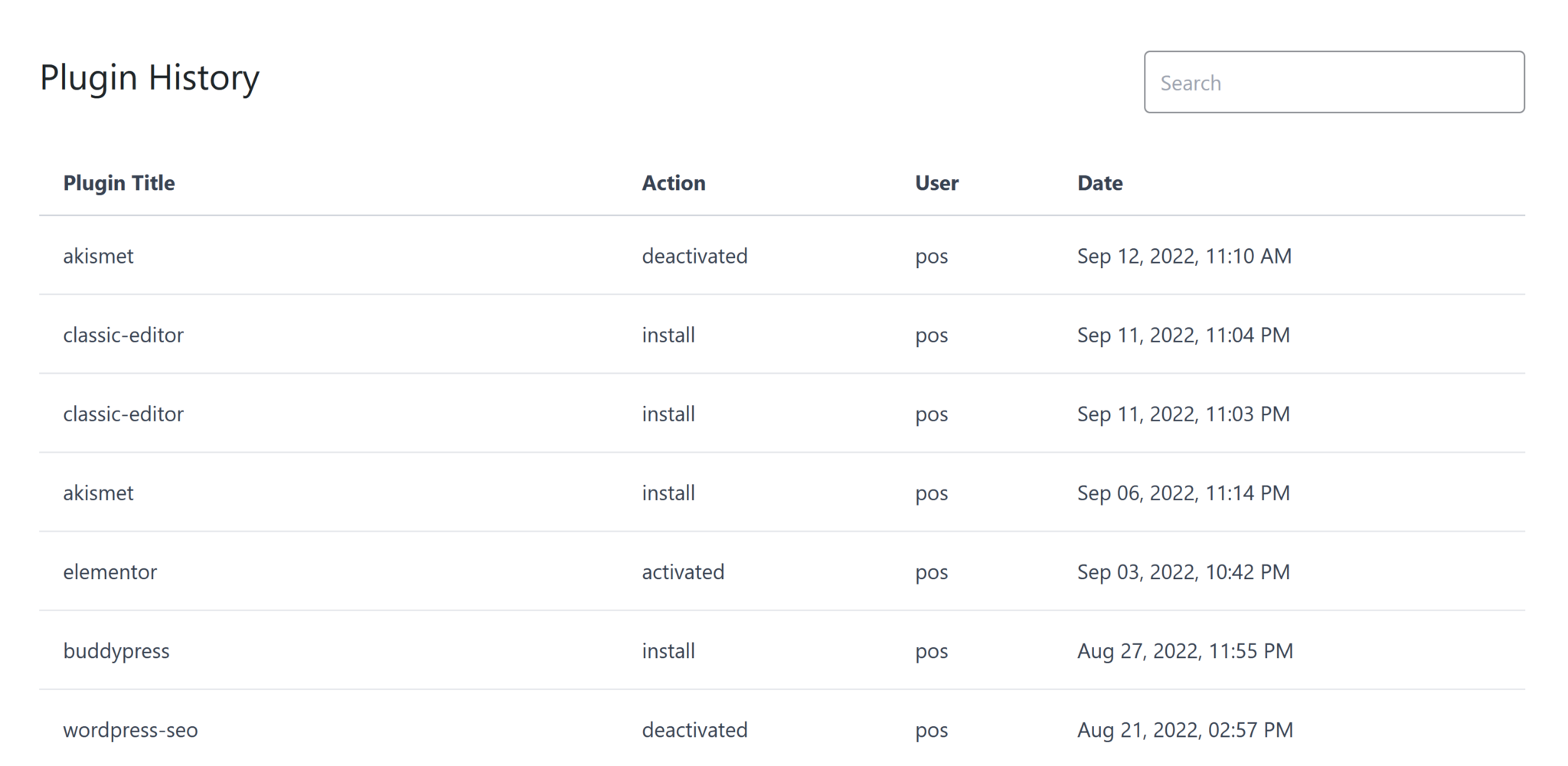 Plugin History - EazyPlugins